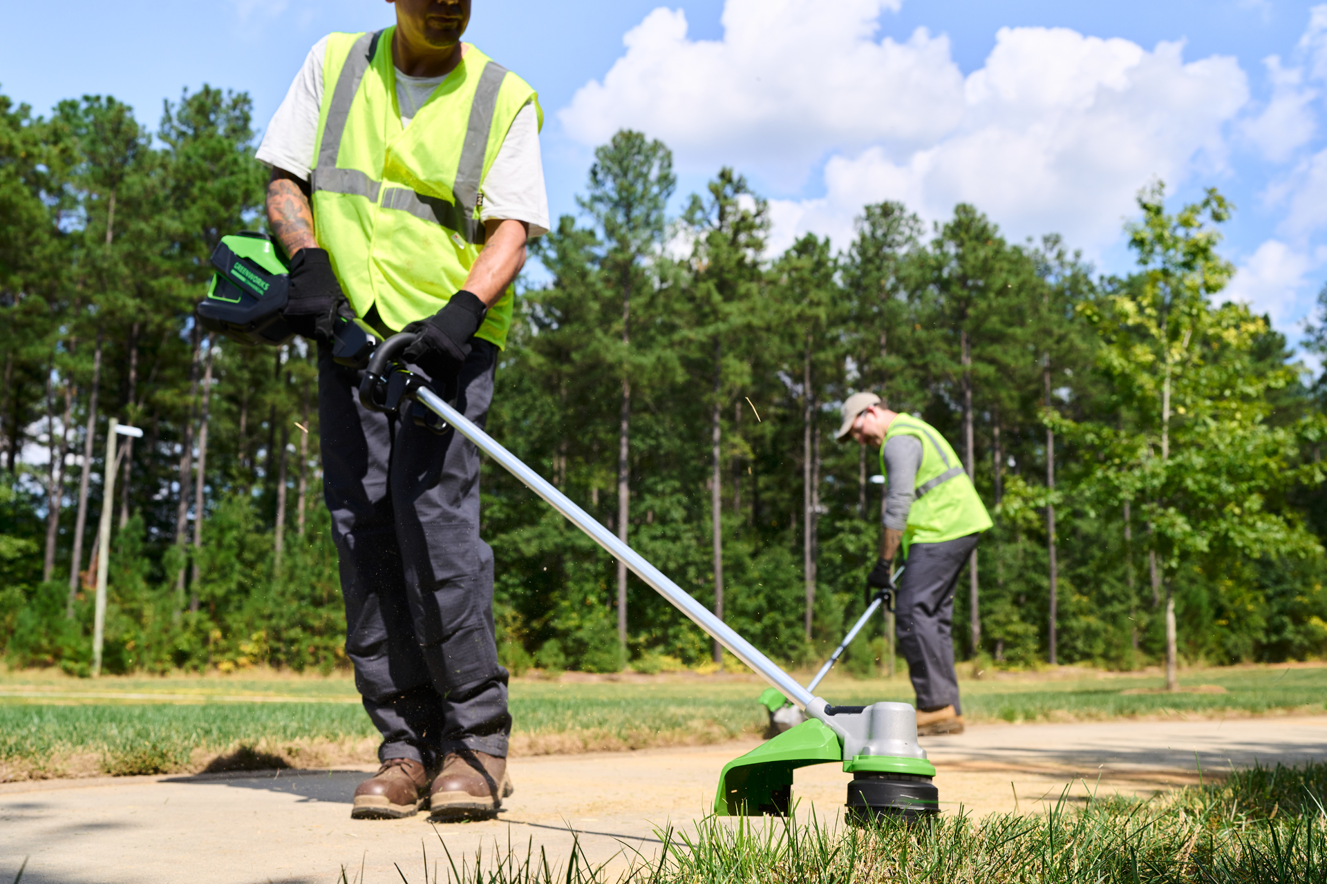 Greenworks Commercial All In With Electric | Green Industry Pros
