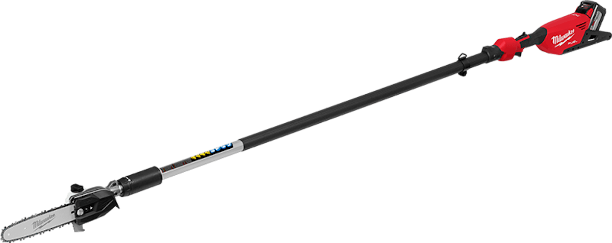 Milwaukee Tool Intros Battery-Powered M18 Fuel Telescoping Pole Saw ...