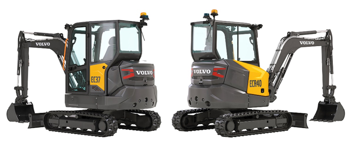 Volvo CE Intros 2 New Compact Excavators From: Volvo Construction ...