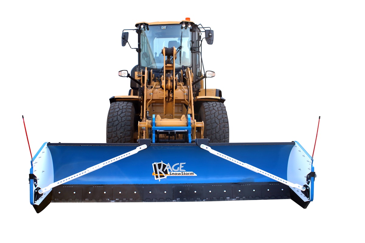 Kage Innovation Releases SnowStorm Blast Fixed-Side Snow Pusher From ...
