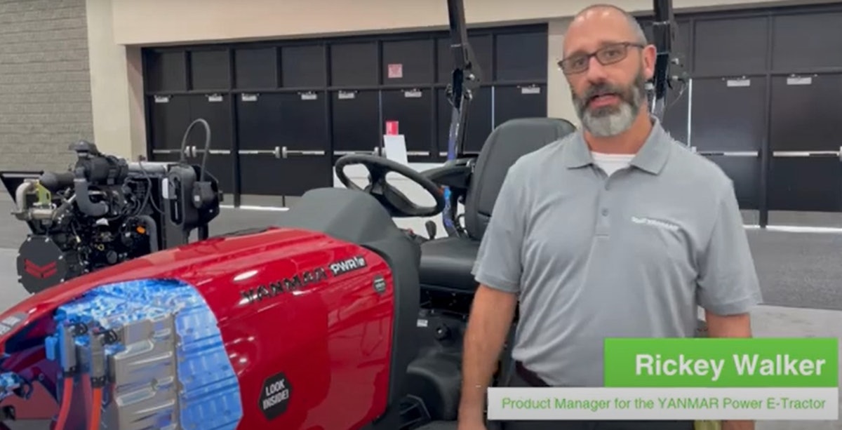 A Closer Look at Yanmar America's E-Tractor | Green Industry Pros
