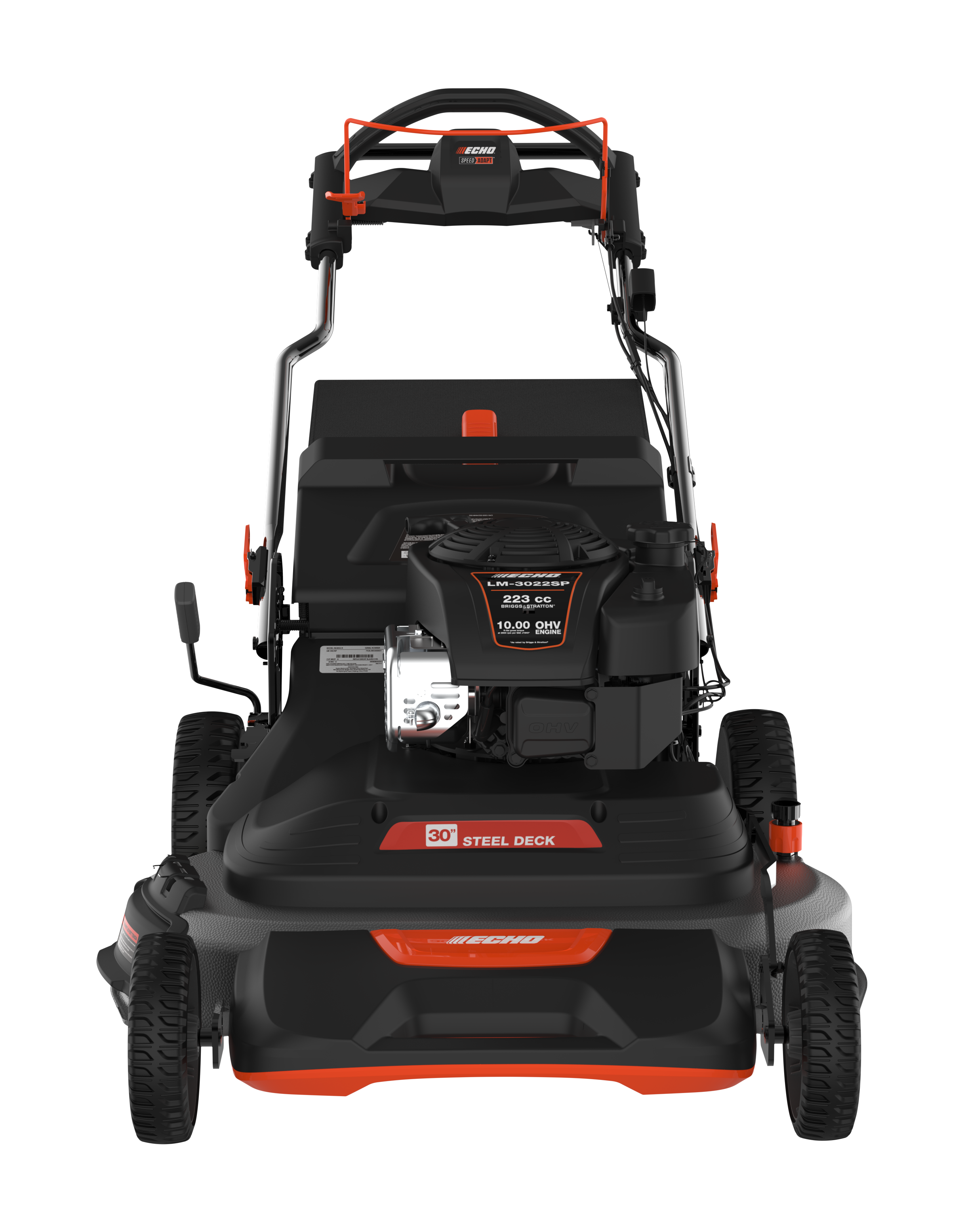 ECHO's NEW 30-in. Self-Propelled Gas Lawn Mower From: ECHO Inc. | Green ...