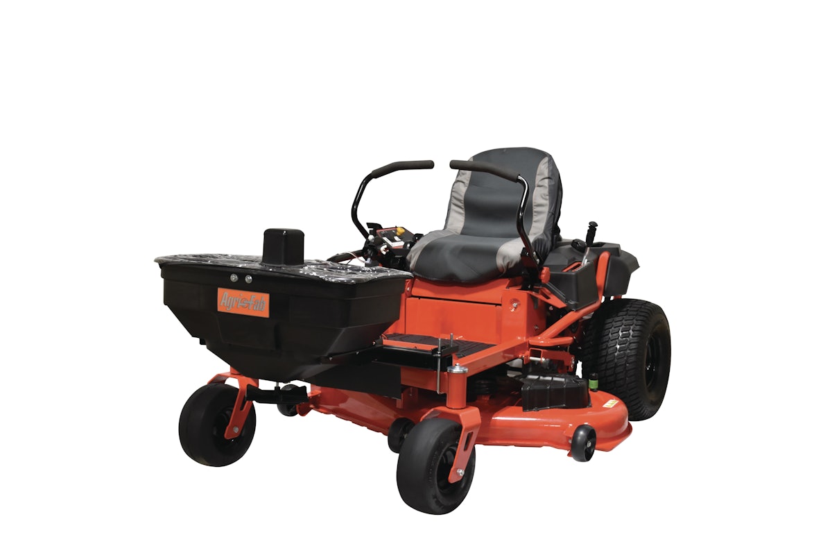 Agri-Fab Launches Zero Turn Electric Spreader From: Agri-Fab | Green ...