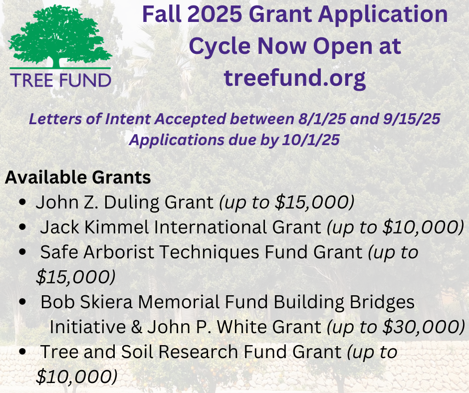 TREE Fund Opens Its Fall Grant Cycle | Green Industry Pros