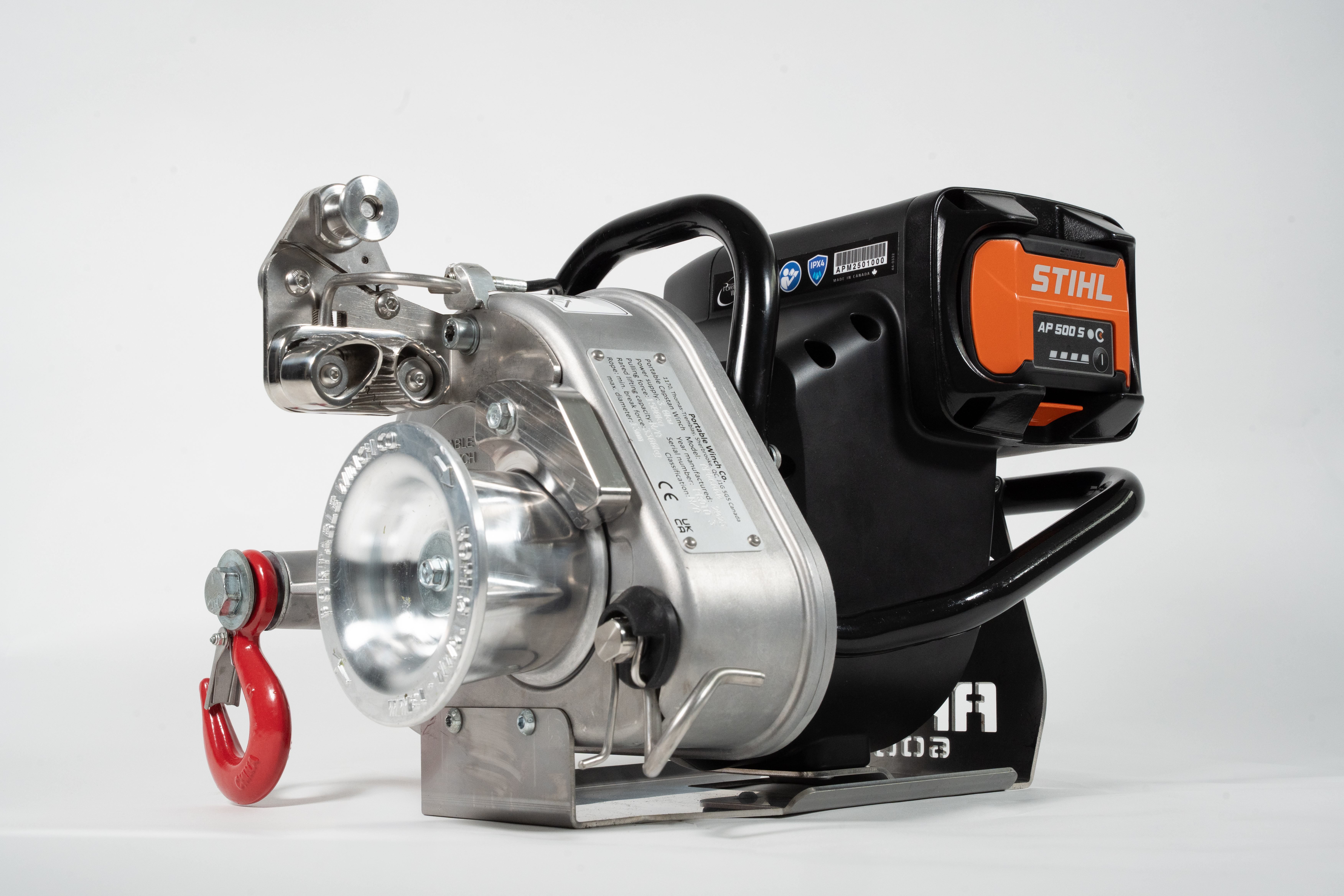 Portable Winch Launches The APW6000, Powered By A STIHL AP Battery From ...